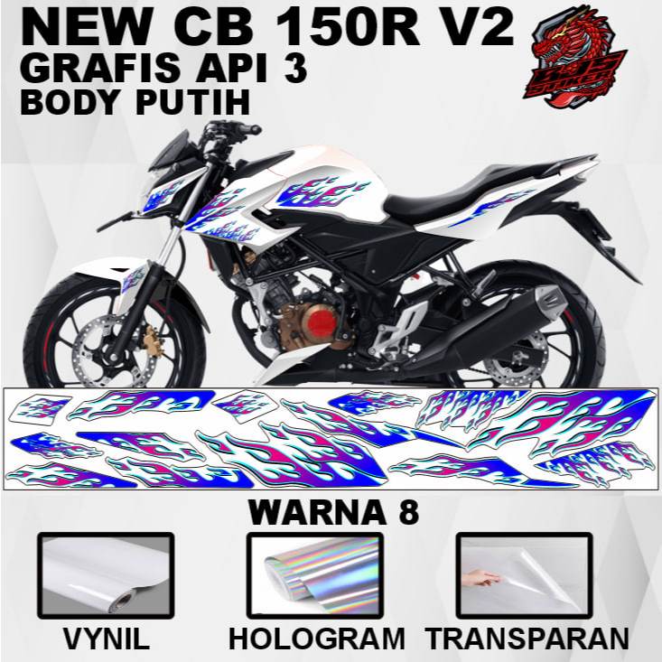 Jual stiker sticker CB150R V2 new cb 150 r 2015 - stiker sticker Decal ...