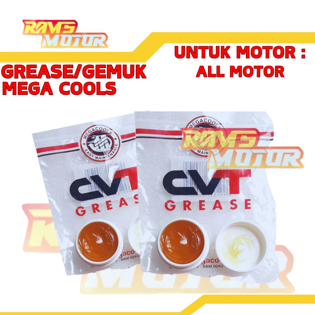 Jual Gemuk Grease CVT Megacools RAMS MOTOR | Shopee Indonesia