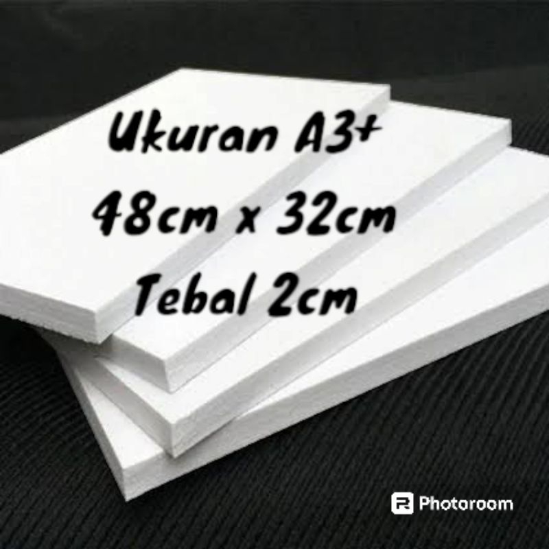 Jual Papan styrofoam A3+(48cmx32cm) tebal 2cm | Shopee Indonesia