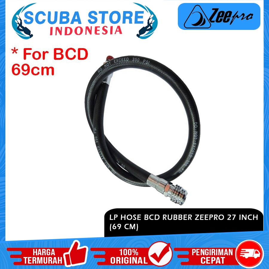 Jual Low Pressure Lp Hose BCD Rubber Zeepro 27 Inch 69cm Selang ...