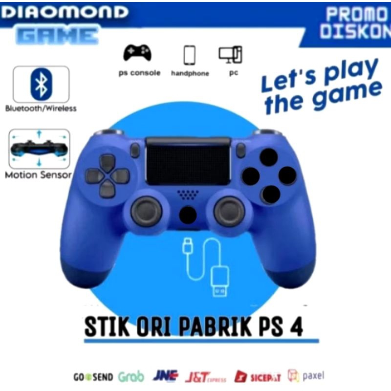 Jual Stik Stick PS4 DS4 LightBar + Free Kabel Charger + Dus Stik ...