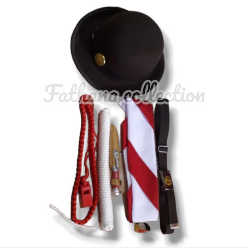 Jual Atribut Pramuka SD perempuan penggelangan lengkap dengan topi Boni ...