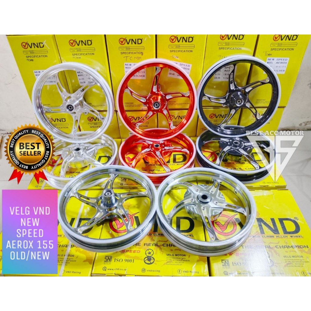 Jual velg vnd New Speed velg aerox 155 old aerox 155 new 185x14 ...