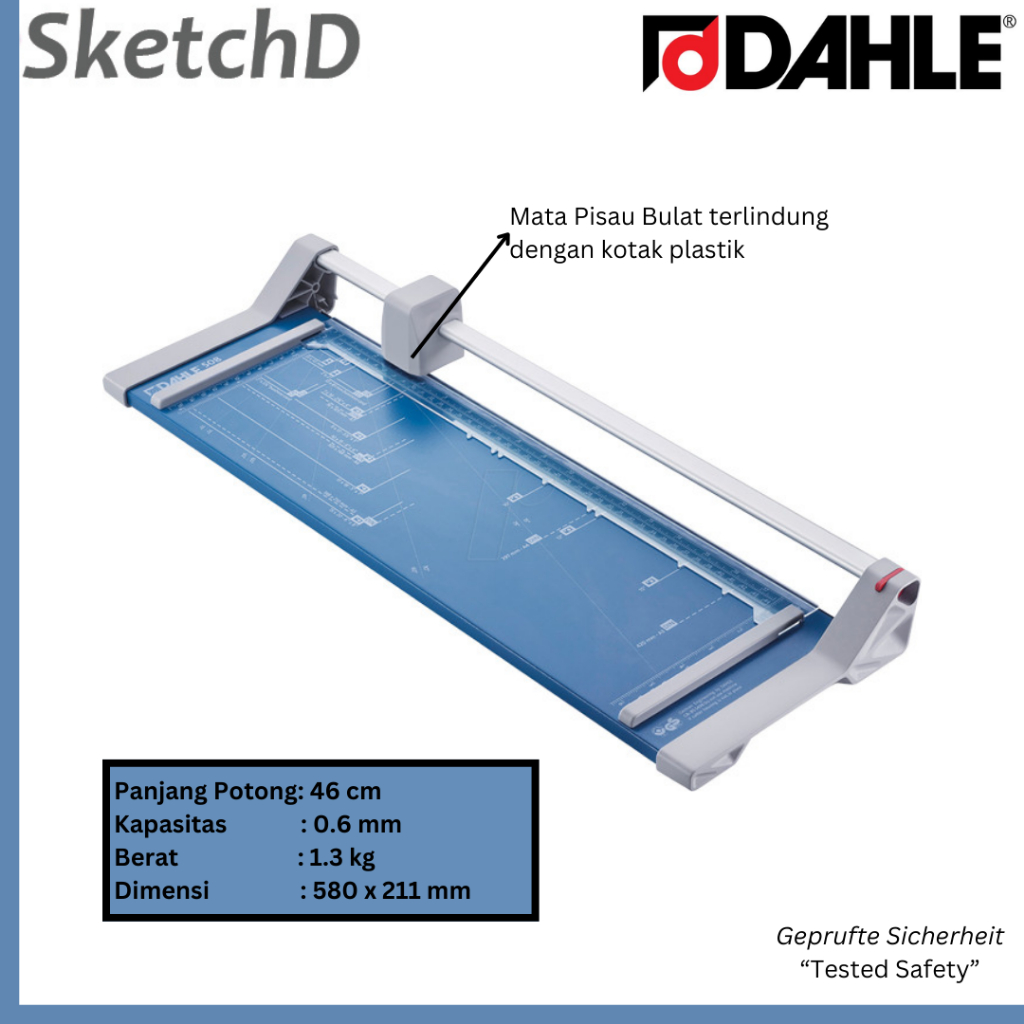Jual Mesin Alat Potong kertas Dahle 508 Rotary Personal Roller Paper ...