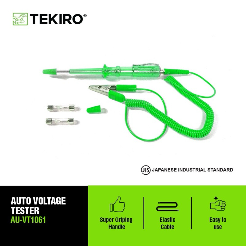 Jual TEKIRO AUTO VOLTAGE TESPEN TESTER DC / ALAT CHECK TEGANGAN DAYA ...