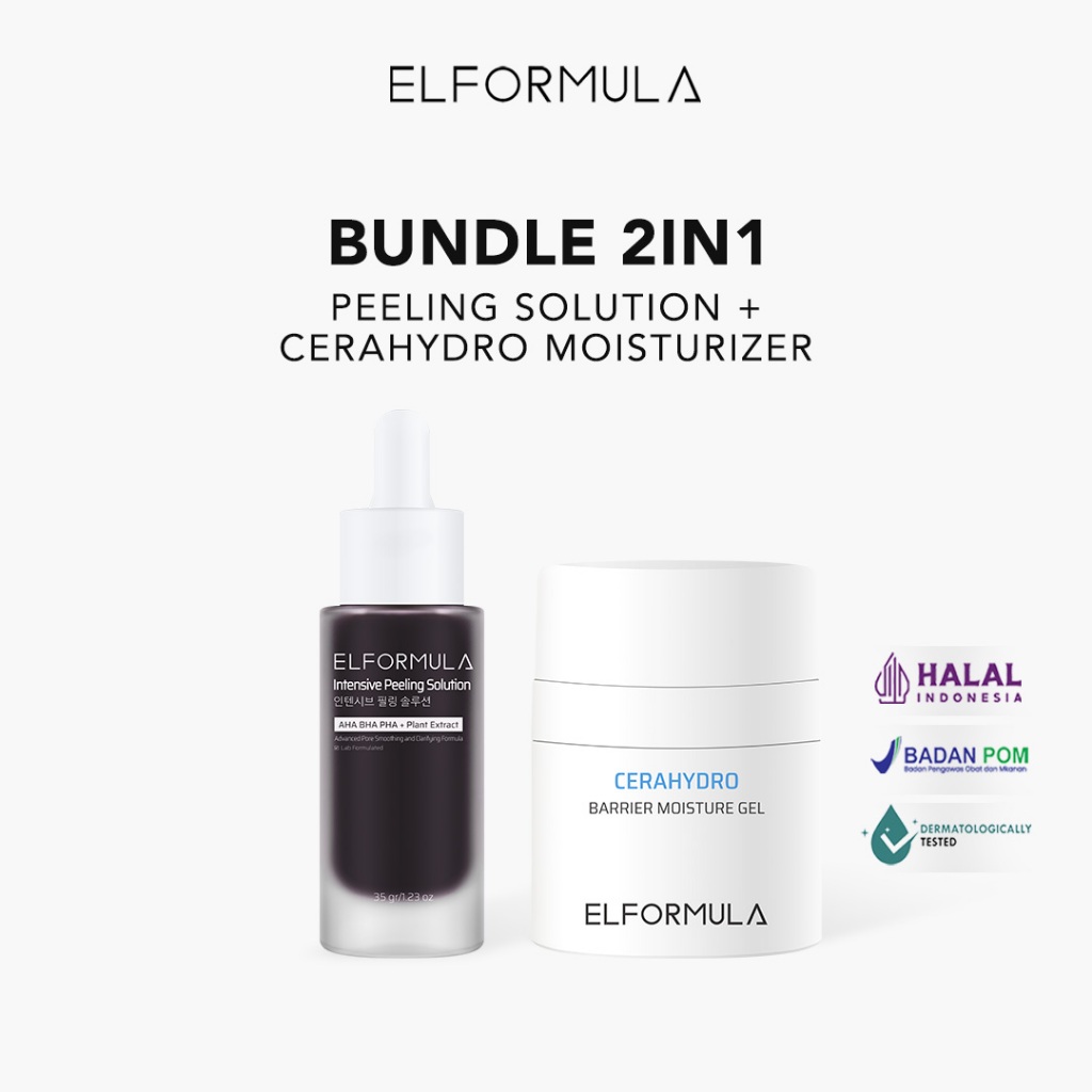 Jual ELFORMULA Bundle 2in1 Peeling dan Moisturizer - Skincare Peeling ...