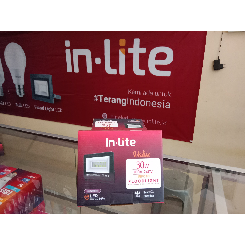 Jual Lampu In-Lite Flood Light Lampu Sorot LED INF030 30 Watt | Shopee ...