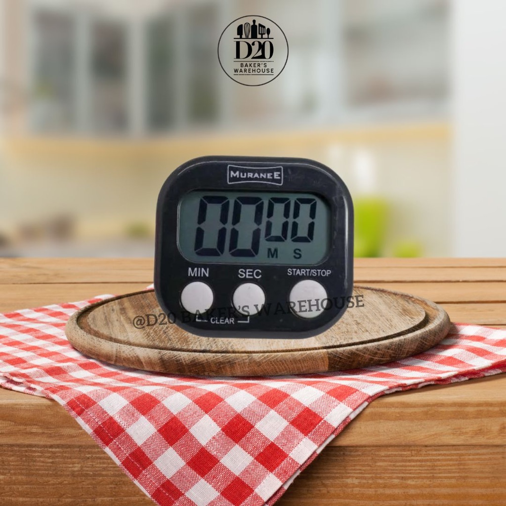 Jual Muranee Digital Kitchen Timer Dapur Masak Alarm | Shopee Indonesia