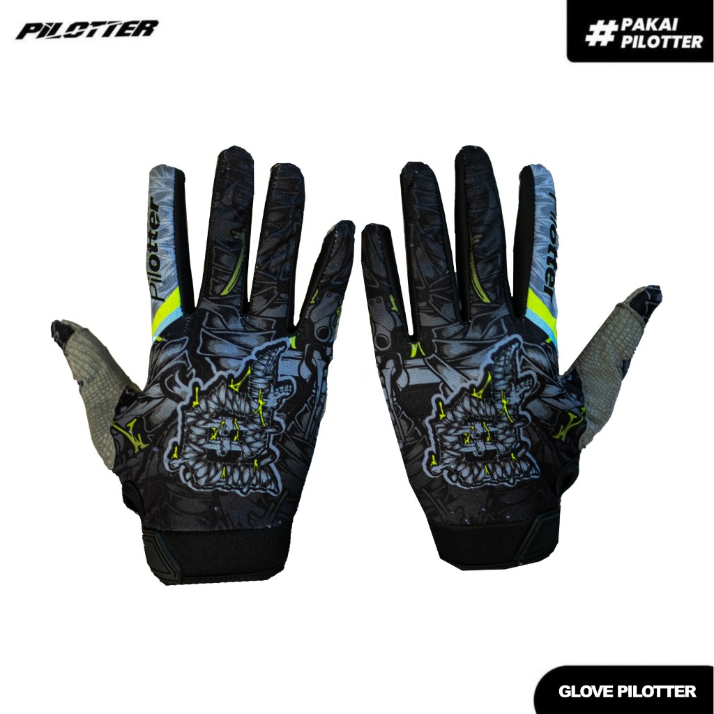 Jual GLOVE PILOTTER ORIGINAL FREE STIKER GLOVE RACING SARUNG TANGAN ...