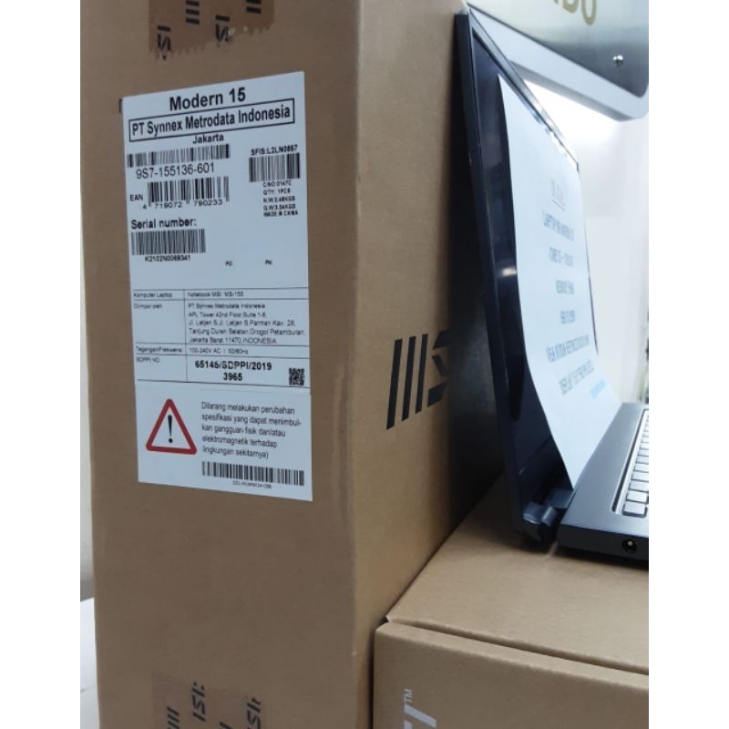 Jual MSI MODERN 15 INTEL CORE I5 10210U GEN 10 RAM 8GB SSD 512GB VGA ...