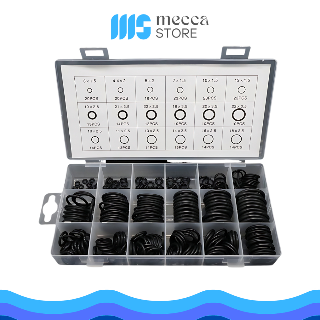 Jual Karet Rubber O-Ring Seal Tightening Repair Kit 225 PCS | Shopee Indonesia