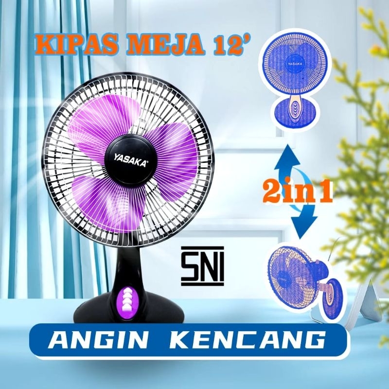 Jual KIPAS ANGIN MEJA 12" / KIPAS ANGIN DUDUK / KIPAS ANGIN KECIL ...