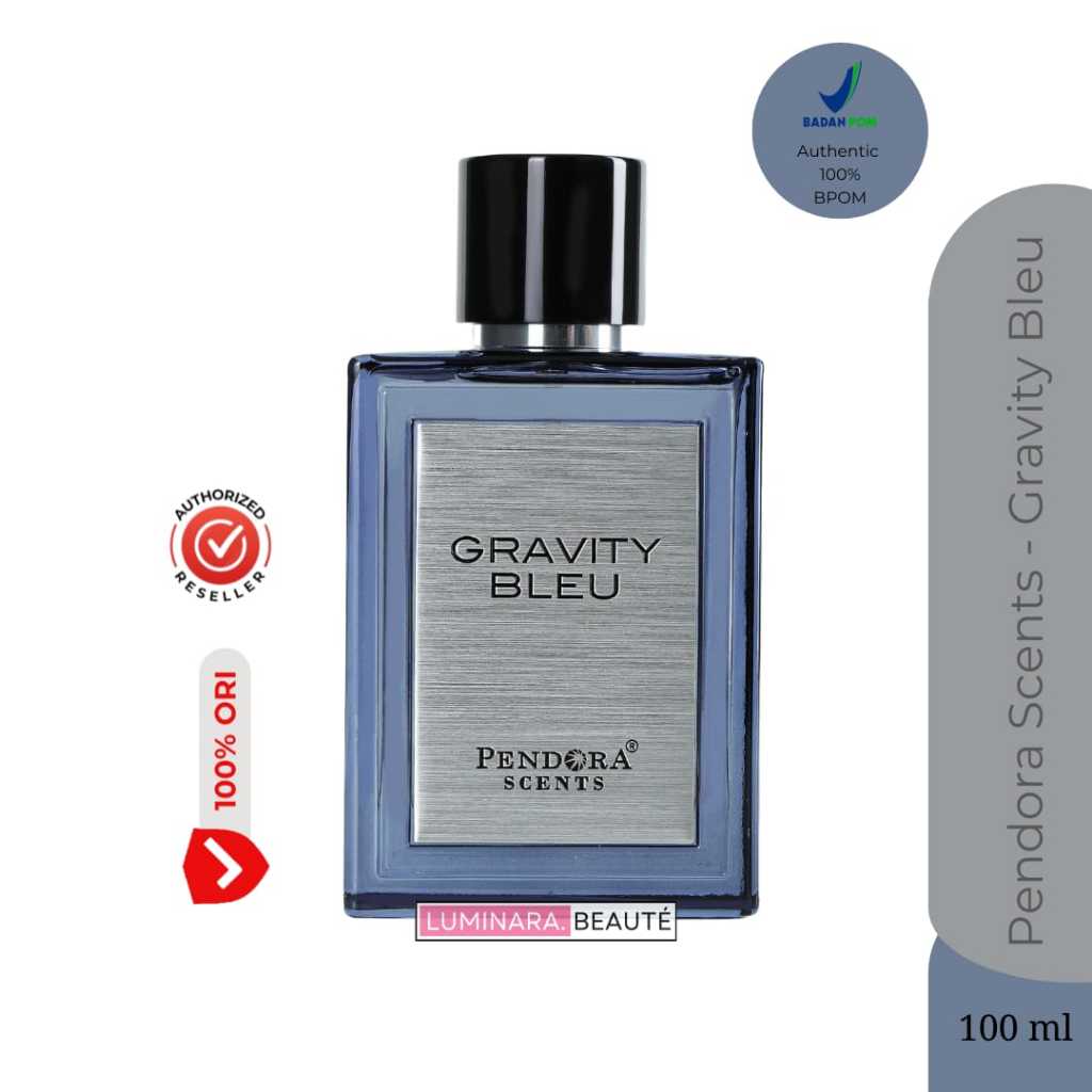 Jual Pendora Scents Gravity Bleu Perfume For Men EDP 100ML Parfum Pria ...