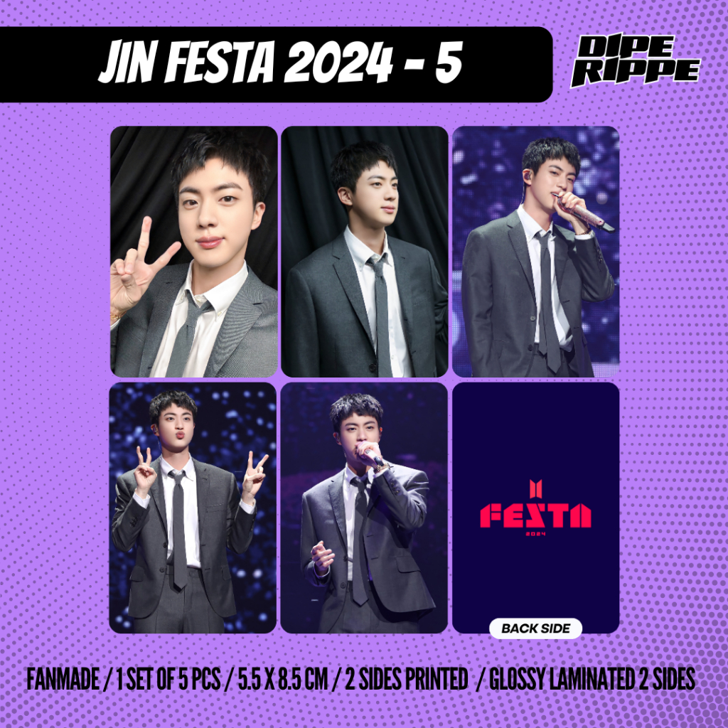 Jual BANGTAN KIM SEOK JIN FESTA 2024 | Shopee Indonesia
