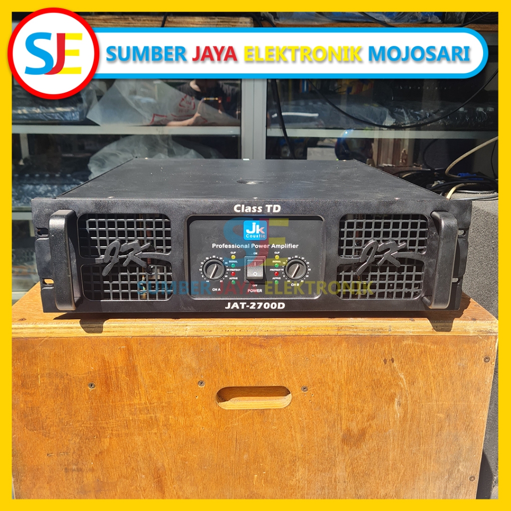 Jual Power Amplifier Td Class JK Coustic JAT 2700 D Original | Shopee Indonesia