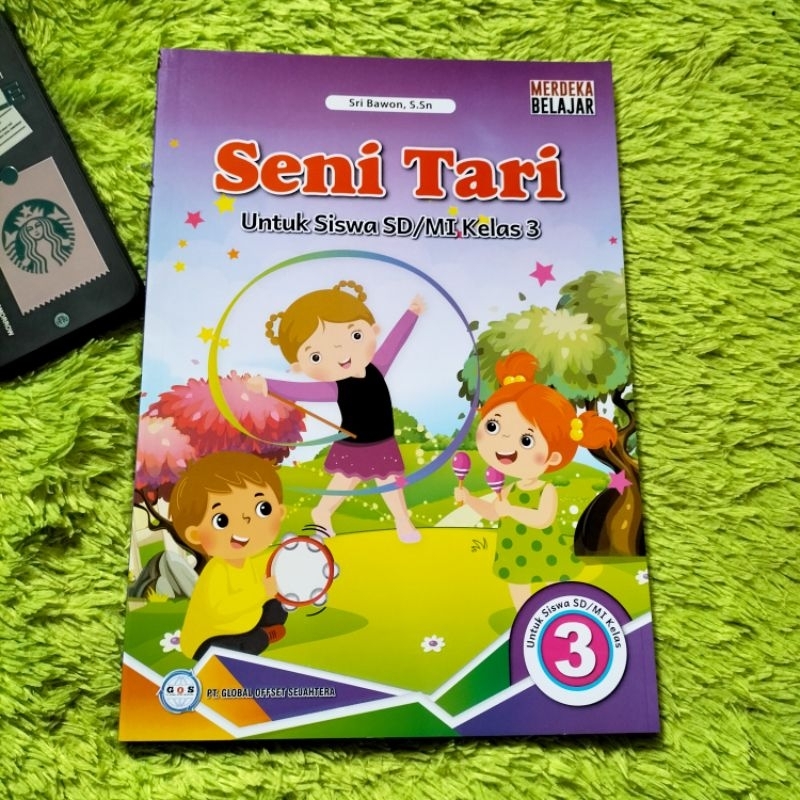 Jual ORIGINAL BUKU SENI TARI KELAS 3 SD/MI KURIKULUM MERDEKA | Shopee Indonesia