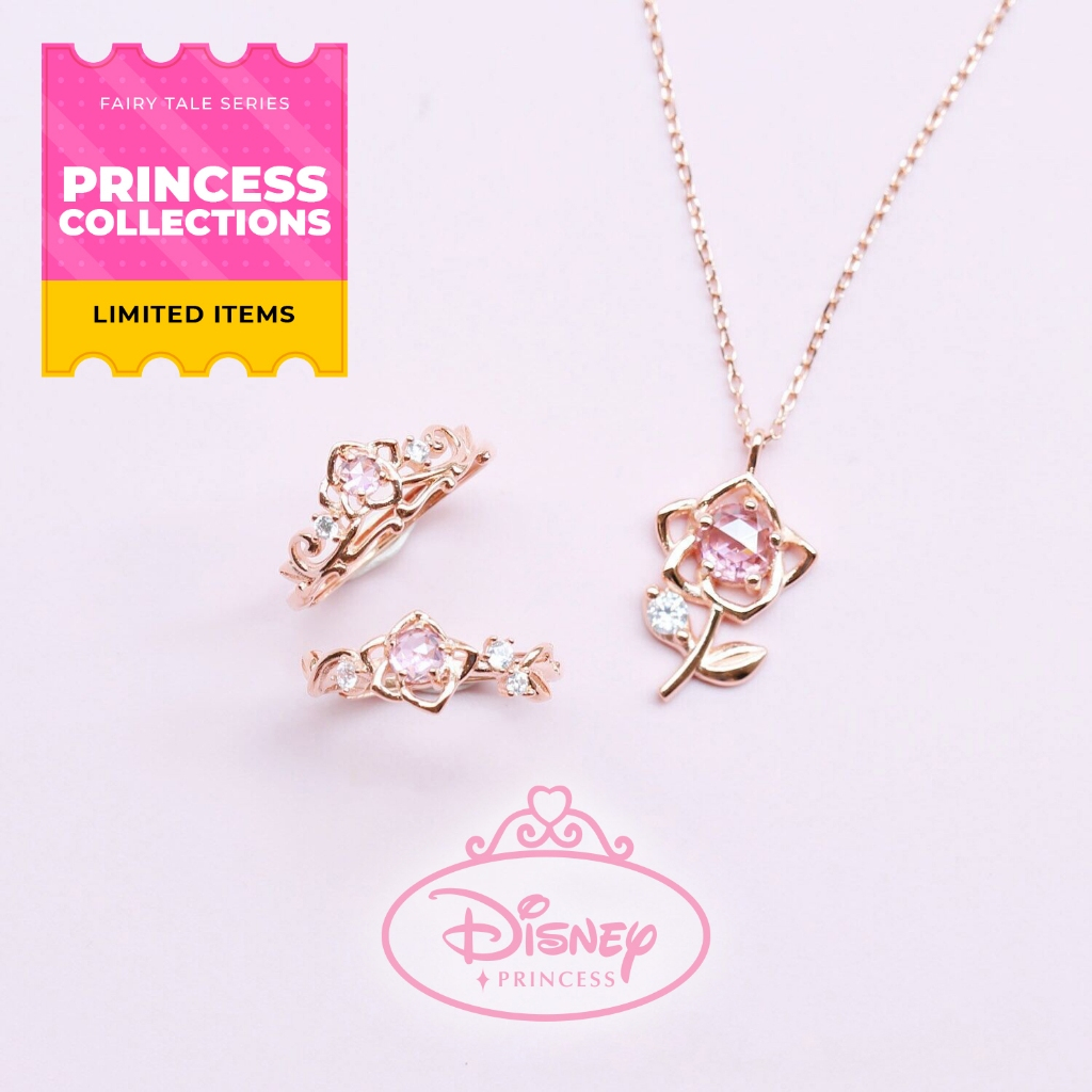 Jual Pinkbox - Disney Princess Jewelry Collection High Quality | Shopee ...