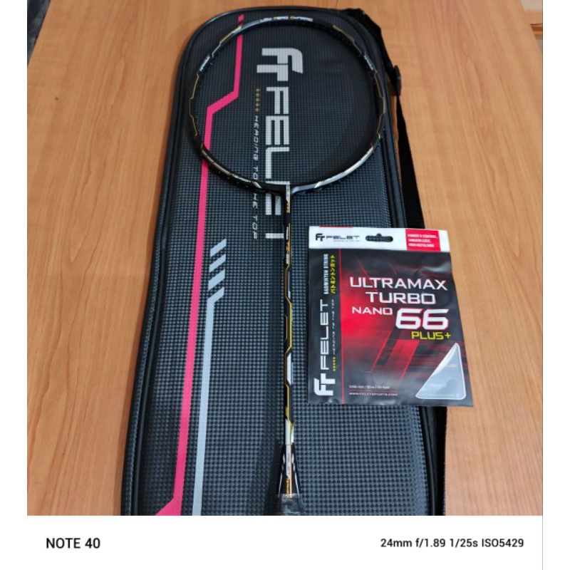 Jual RAKET BADMINTON FELET TITANIUM TI 88(ORIGINAL) | Shopee Indonesia