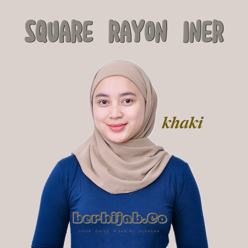 Jual SQUARE INER 2 LAYER [ BERHIJAB.CO] | Shopee Indonesia