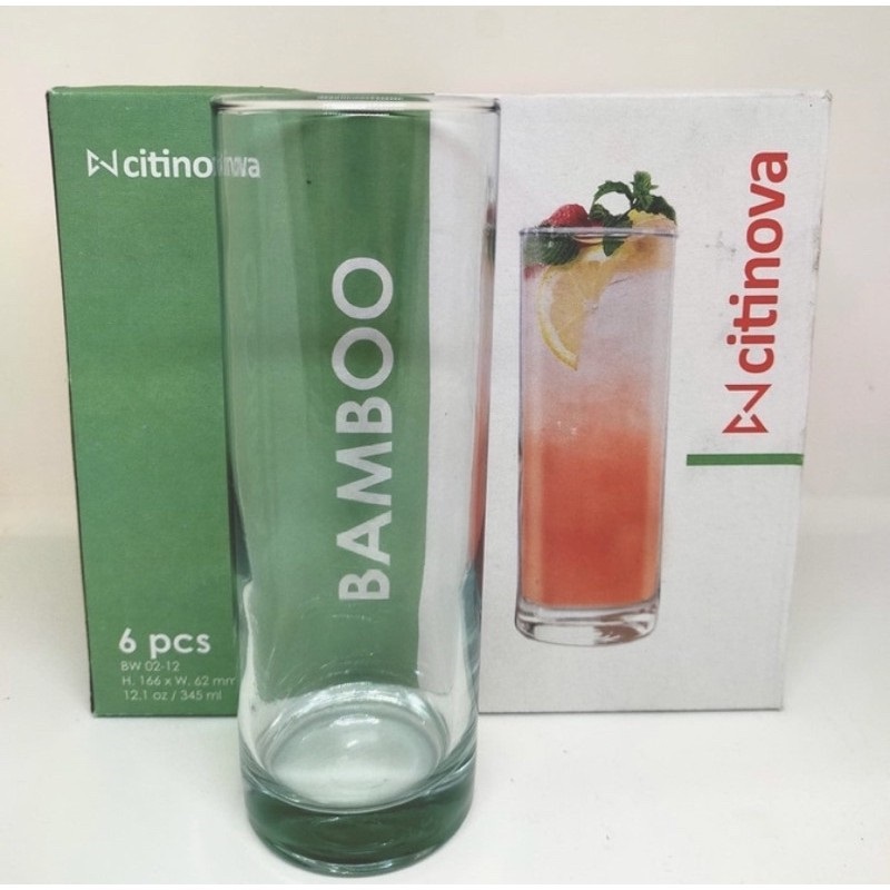 Jual Best Seller/Gelas Kaca Bamboo / Gelas Highball / Gelas Beling ...