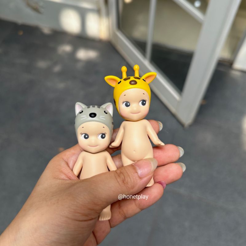 Jual Sonny Angel Animal Series Rabbit Bunny & Hippers Looking Back NEW ...