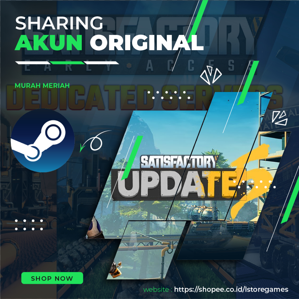 Jual SATISFACTORY PC Sharing Original Offline | Shopee Indonesia