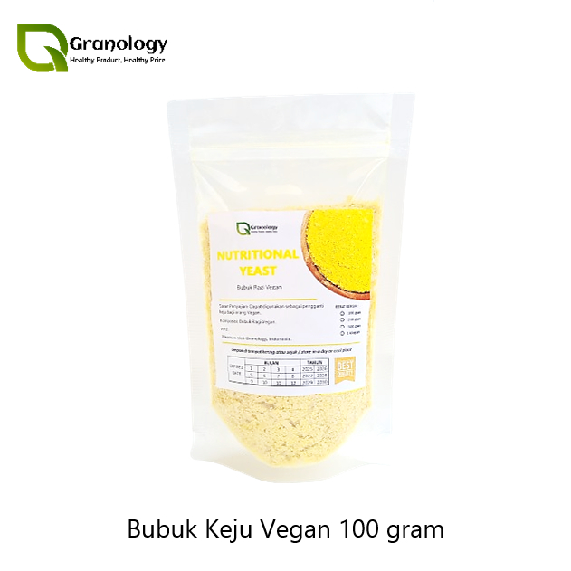 Jual Bubuk Ragi Vegan / Nutritional Yeast Vegan (100 gram) by Granology ...