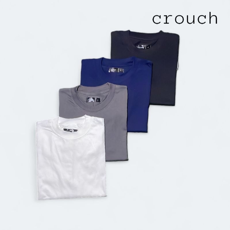 Jual CROUCH Basic T-shirt | kaos polos 24s | Shopee Indonesia