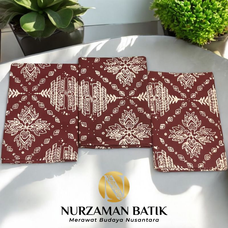 Jual Kain Batik Cap Katun Prima Motif Gedung Sate - Nurzaman Batik ...