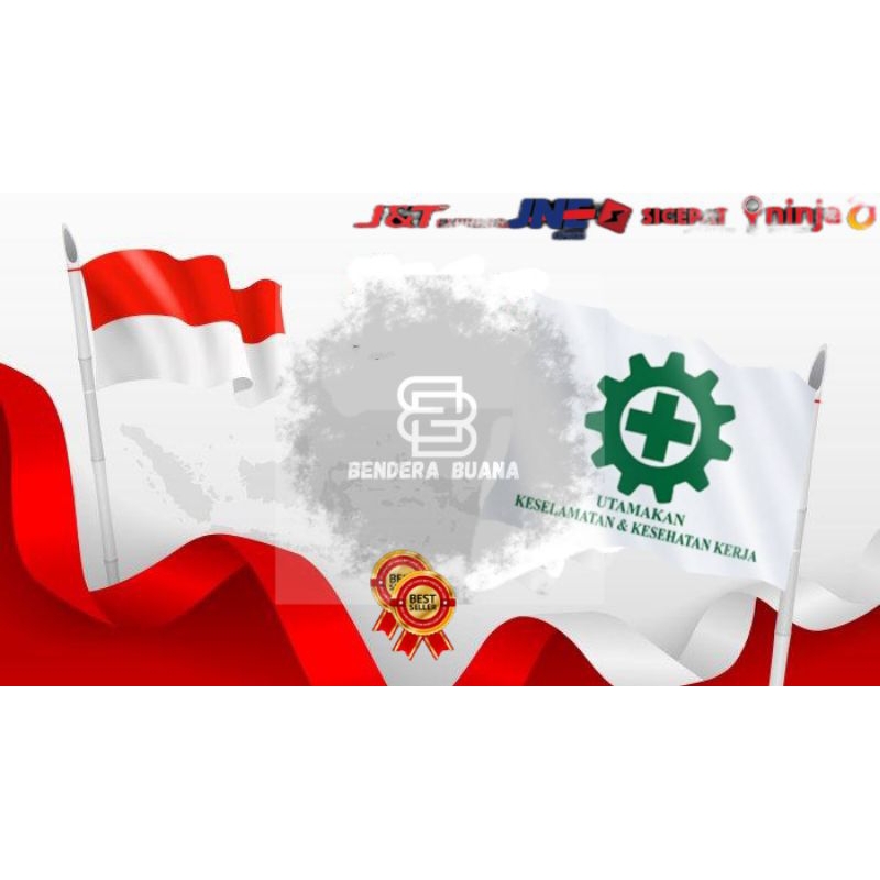 Jual Bendera safety K3 ukuran 135x90cm | Shopee Indonesia