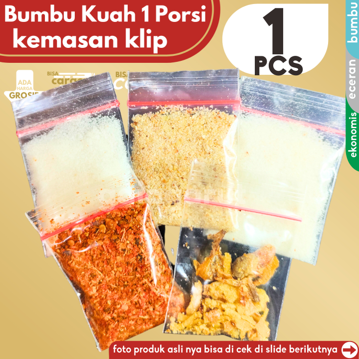 Jual Bumbu Kuah Boci Seblak Cuanki 1KLIP per Porsi by GG (Bisa COD ...
