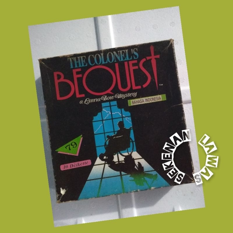 Jual Floppy Disk Game The Colonel's Bequest / 10 Disk / Komplit Manual ...