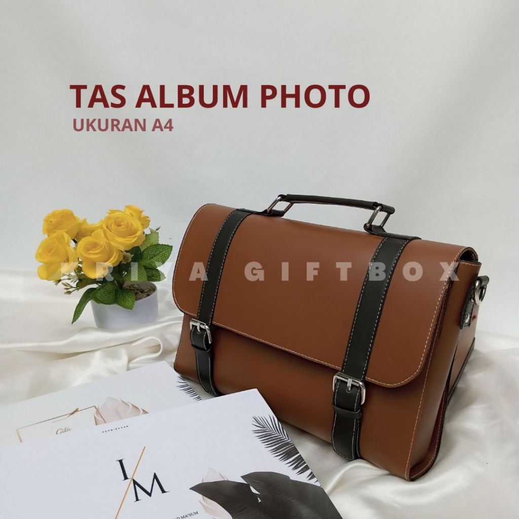Jual Tempat Album Foto A4 | Tas Album Magazine Custom Terbaru | Tas Album Kulit Sintetis ...