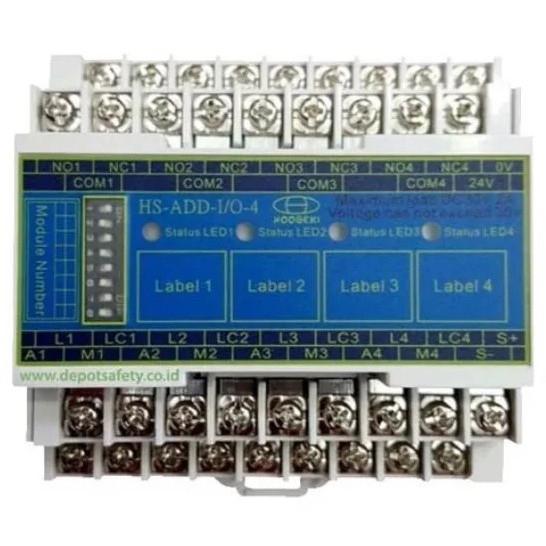 Jual HOOSEKI Control Module - 4 Zone Input Module - 4 Zone Output ...