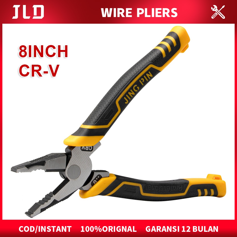 Jual JLD Tang Kombinasi/Tang Kawat/Tang Jepit/Tang Potong 8 Inci Tang ...