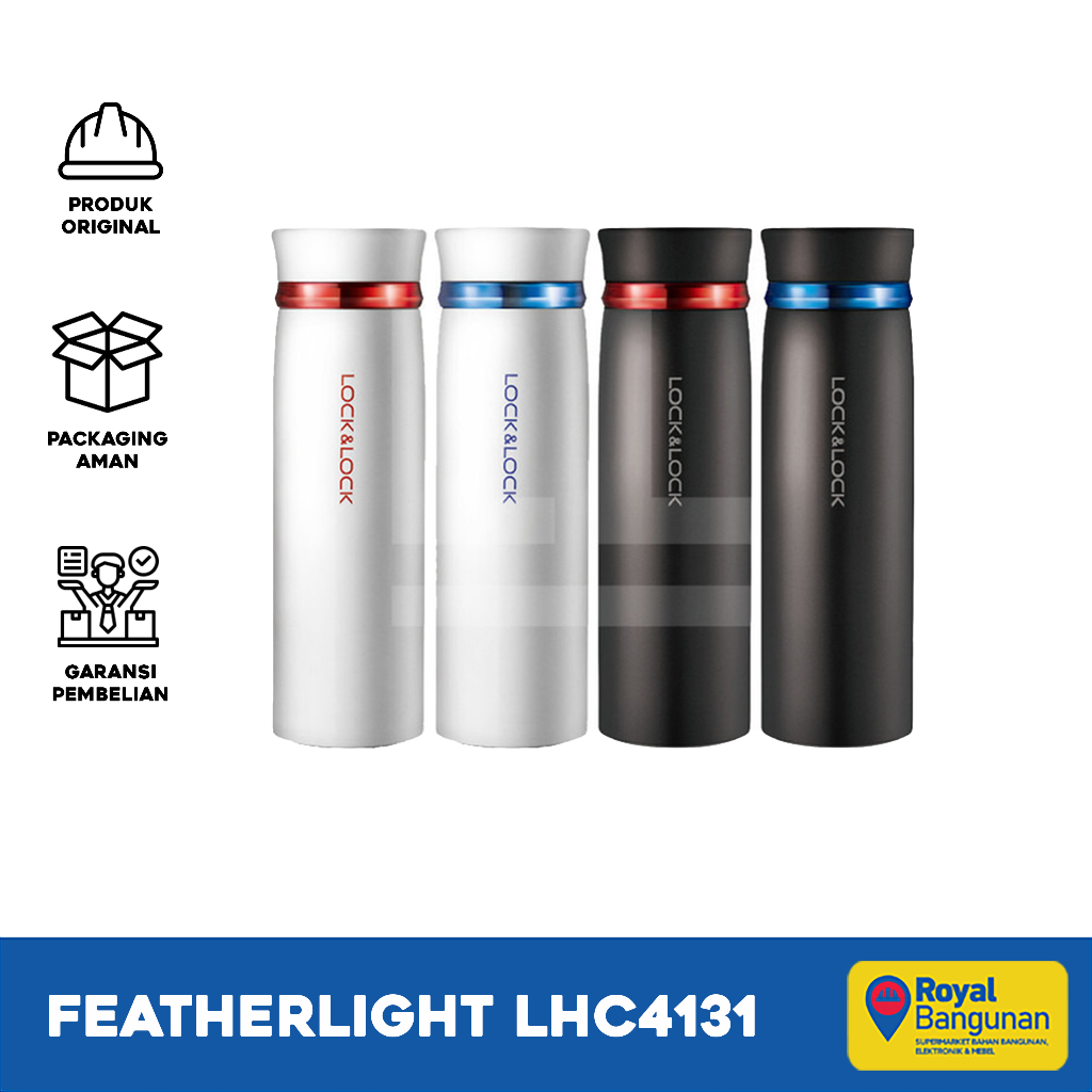Jual LocknLock - Termos Air Minum Feather Ring 450ML - LHC4131 / LHC ...