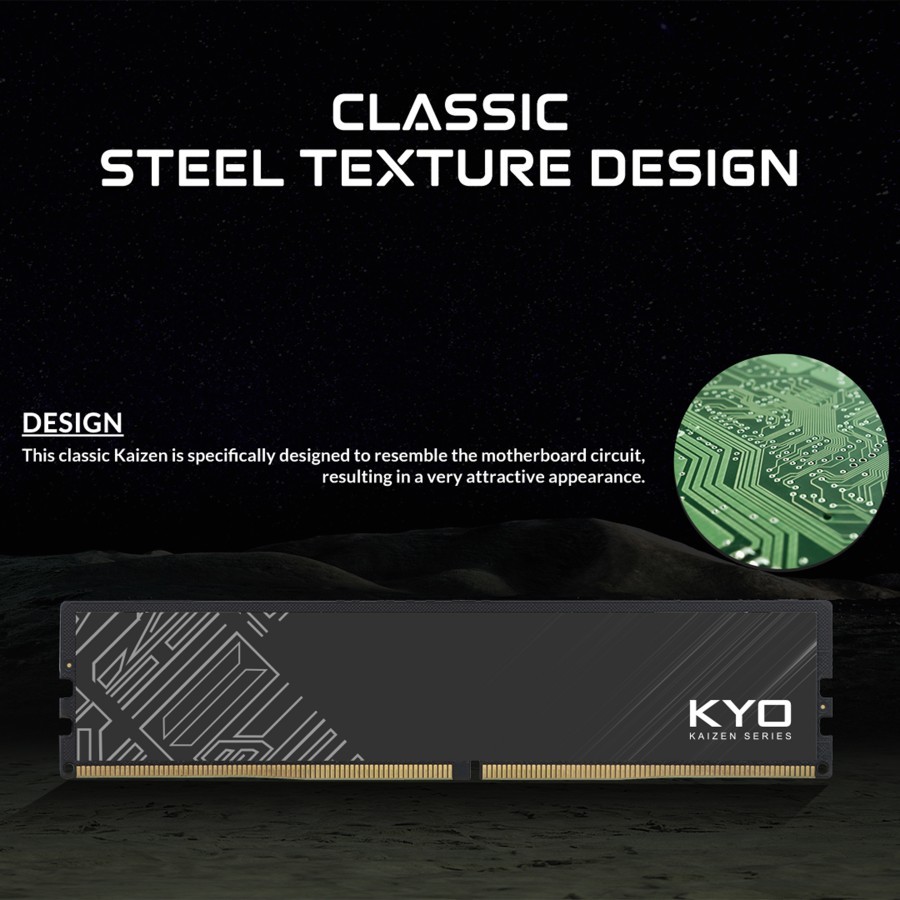 Jual RAM PC KYO KAIZEN DDR5 16GB (1x16gb) 5600MHz PC44800 DDR5 U-DIMM UDIMM | Shopee Indonesia
