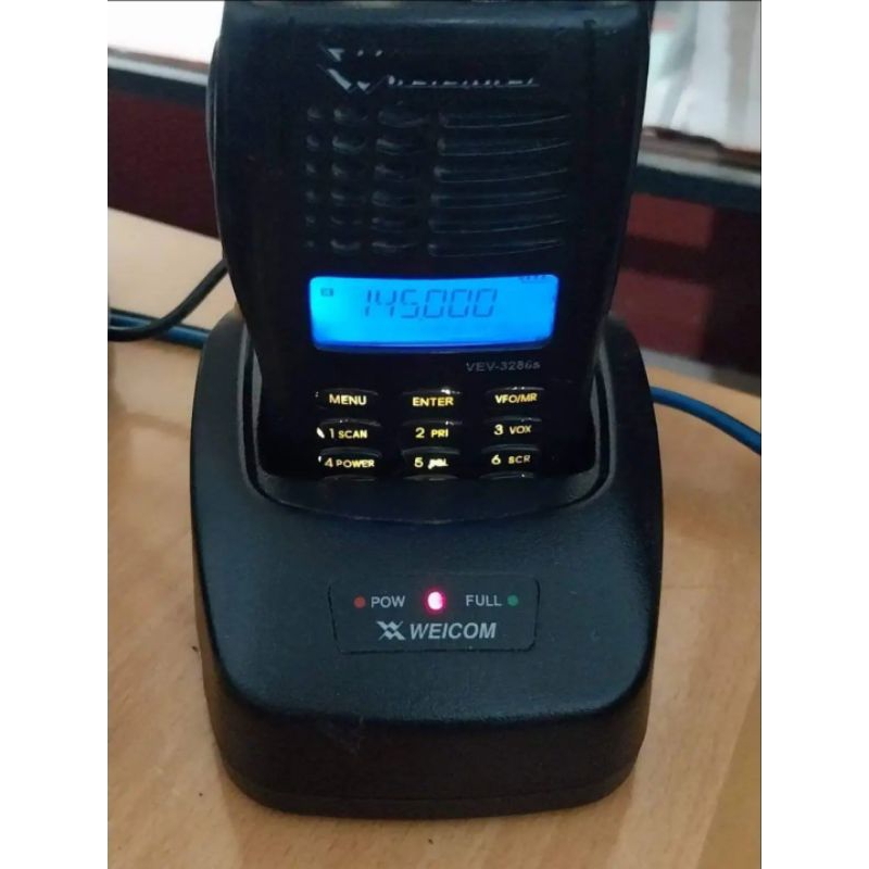 Jual Ht weierwei 3288 VHF lengkap charger | Shopee Indonesia