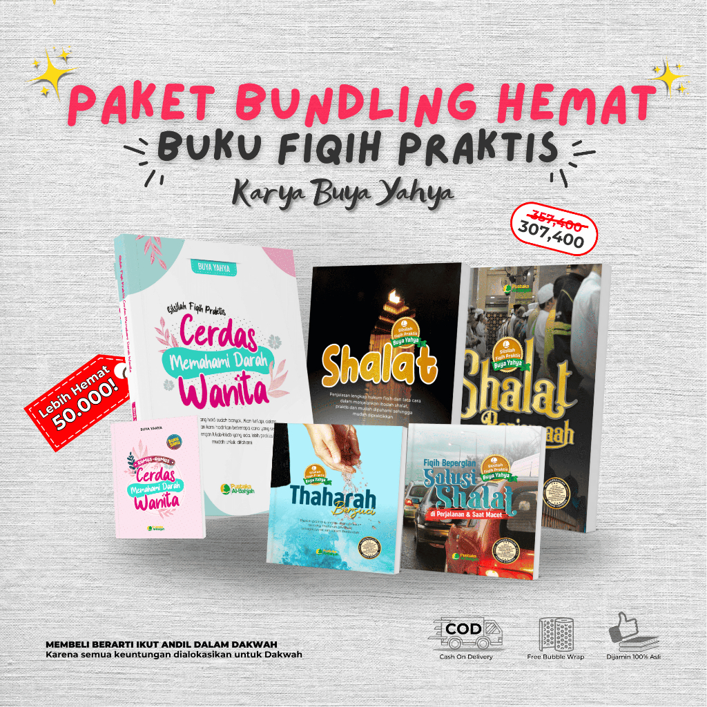 Jual BUKU FIQIH PRAKTIS BUYA YAHYA BUNDLING HEMAT (5 buku) | Shopee Indonesia