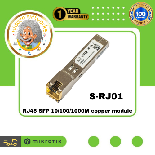 Jual MikroTik S-RJ01 RJ45 SFP 10/100/1000M copper module | Shopee Indonesia