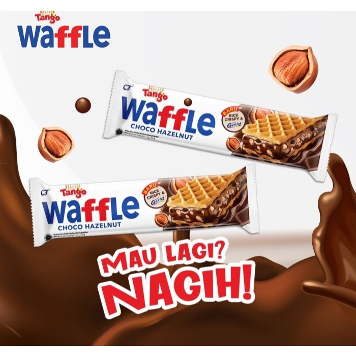 Jual TANGO WAFFLE CHOCO HAZELNUT / TANGO WAFFLE COOKIES AND CREAM 1BOX ...