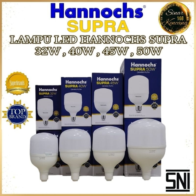 Jual HANNOCHS SUPRA JUMBO LAMPU LED 32 / 40 / 45 / 50 WATT BOHLAM CAHAYA PUTIH | Shopee Indonesia