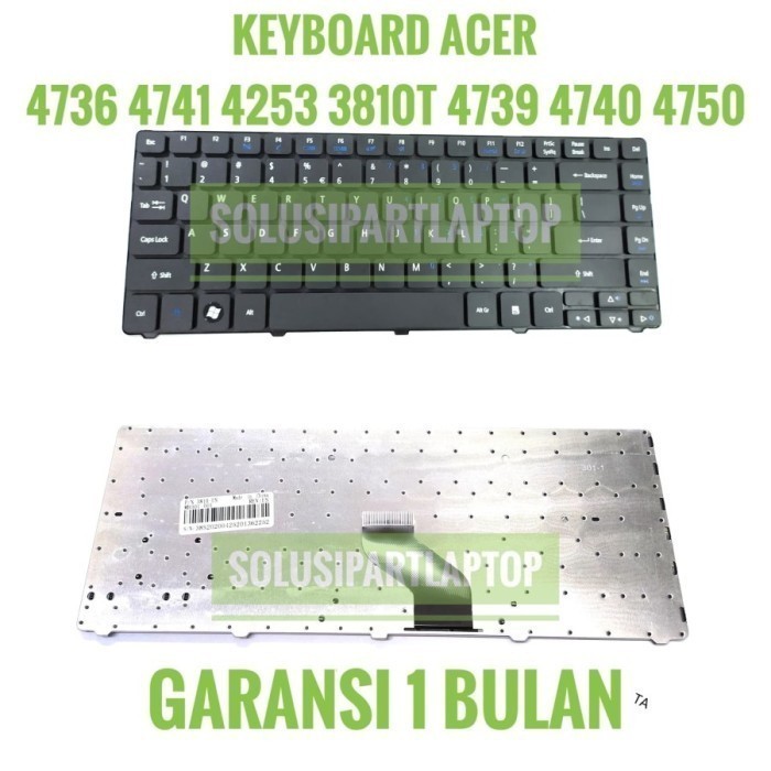 Jual Keyboard Laptop Acer Aspire 4736 4736Z 4738 4738Z 4739 4740 4741 ...
