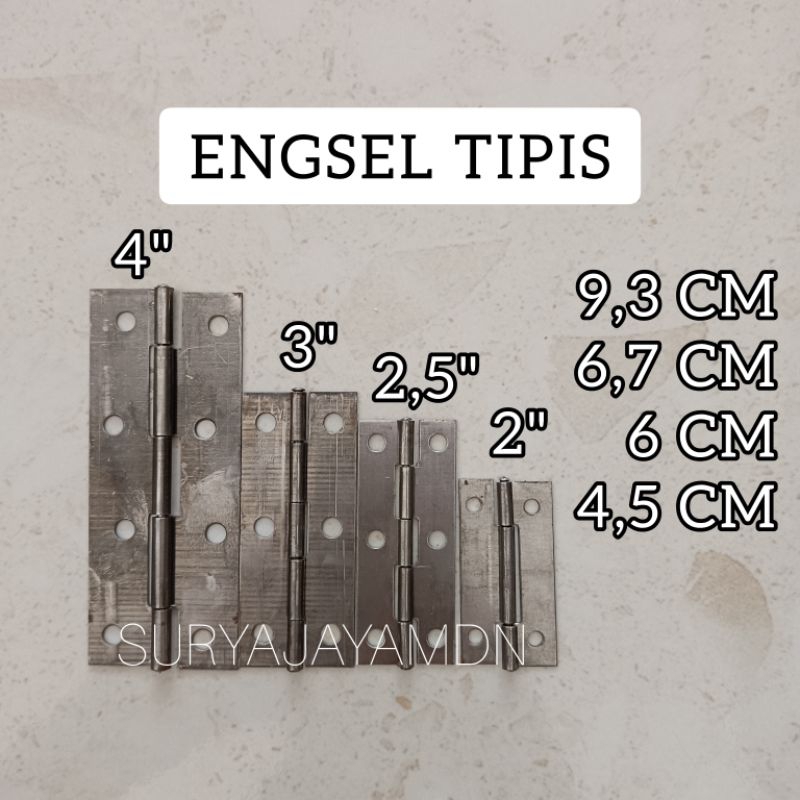 Jual ENGSEL TIPIS MURAH RRC RRT 2/2,5/3/4 INCH / ENGSEL PINTU KANDANG ...