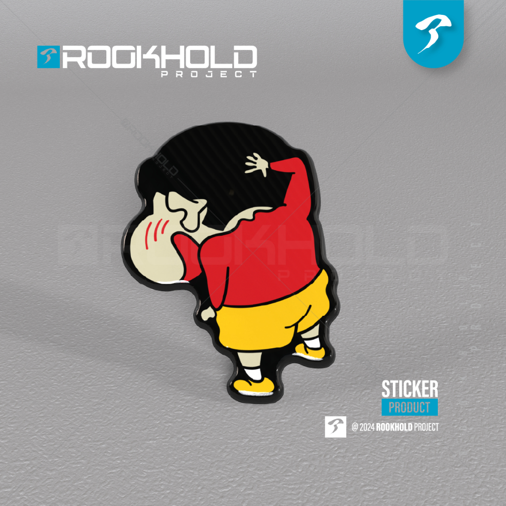 Jual Stiker Emblem Shinchan | Stiker Timbul Shinchan | Crayon Shin Chan ...