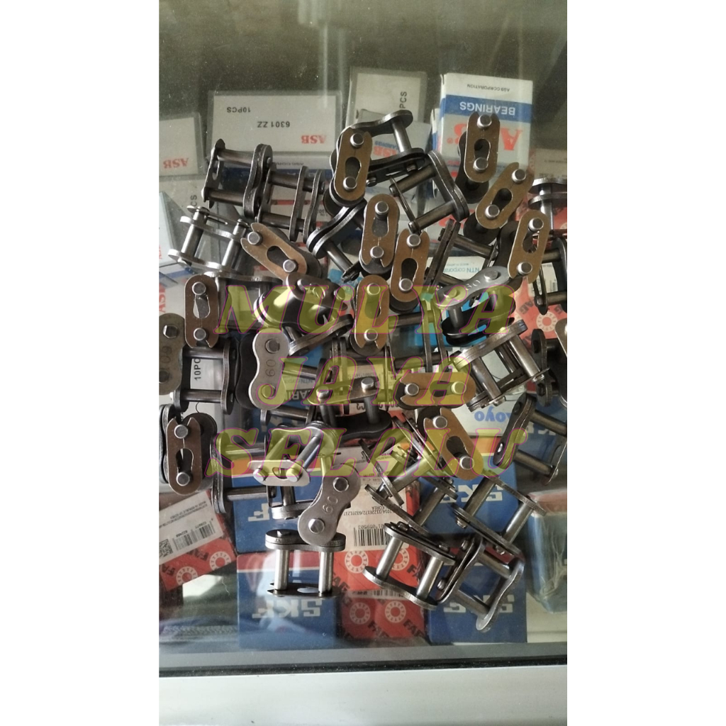 Jual CONNECTING LINK CL 60 - 1R SAMBUNGAN RANTE / RANTAI | Shopee Indonesia