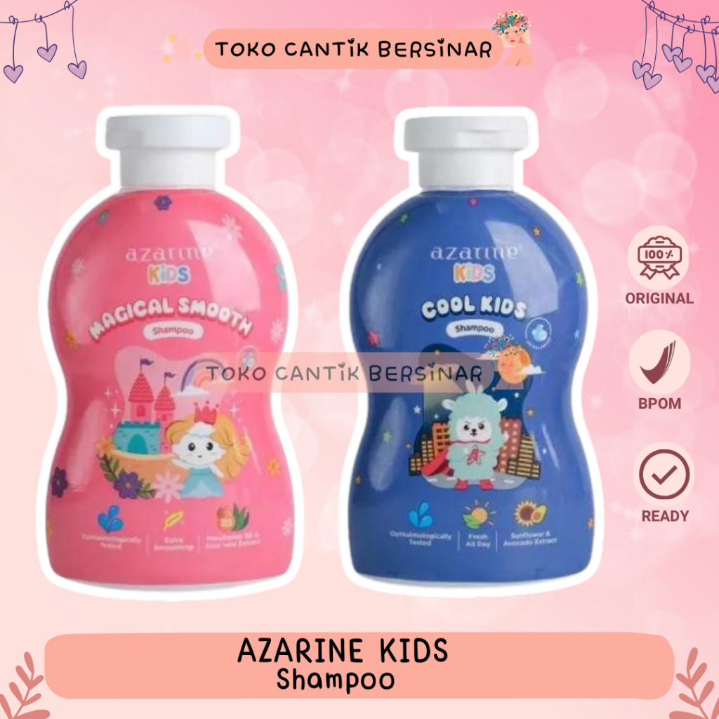 Jual Azarine Kids Shampoo 300ml Shampoo Untuk Semua Jenis Kulit BPOM ...