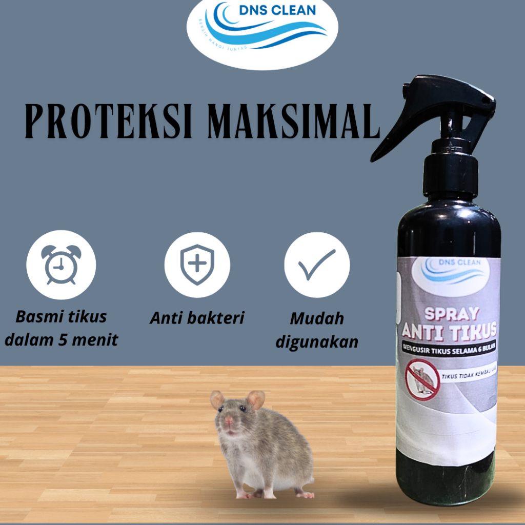 Jual DNS Spray Anti Tikus 250ml Pembasmi Tikus Rumah dan Mobil | Shopee ...