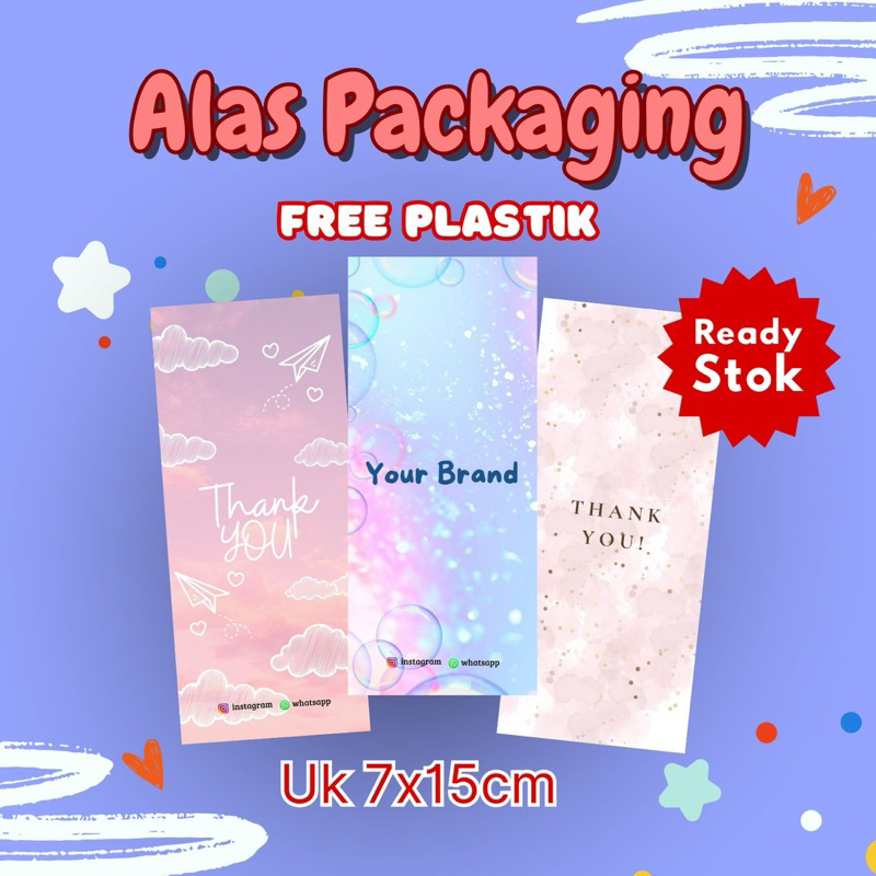 Jual [FREE PLASTIK] ALAS PACKING UK 7x15 AKSESORIS GELANG CINCIN READY ...