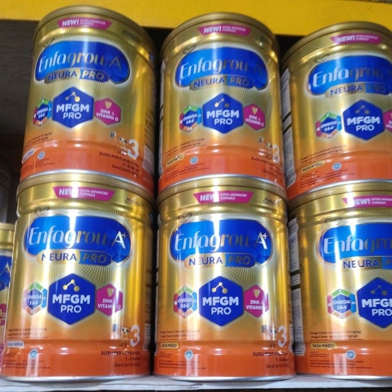 Jual Enfagrow A+ 3 800gr Vanila /Madu/ Original 6 KALENG | Shopee Indonesia